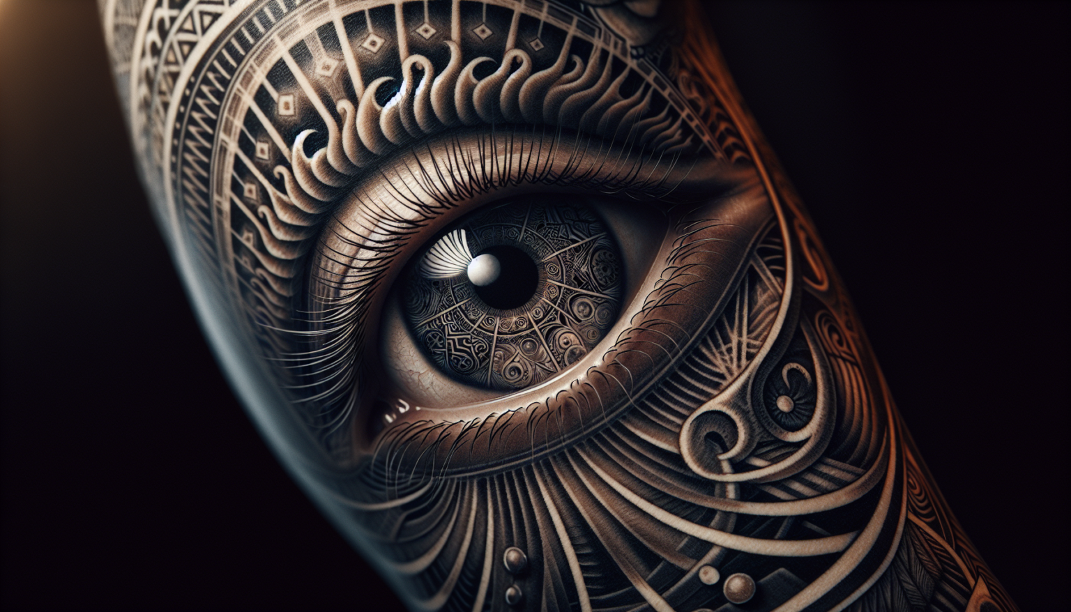 Tatuaż oko znaczenie - symbolika, historia i wzory • Pomysł na Tatuaż
